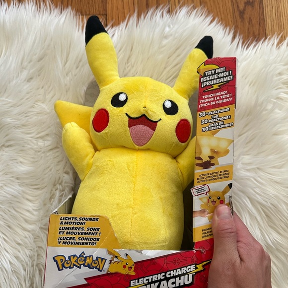 Pokemon | Toys | Pokemon Electric Charge Pikachu | Poshmark